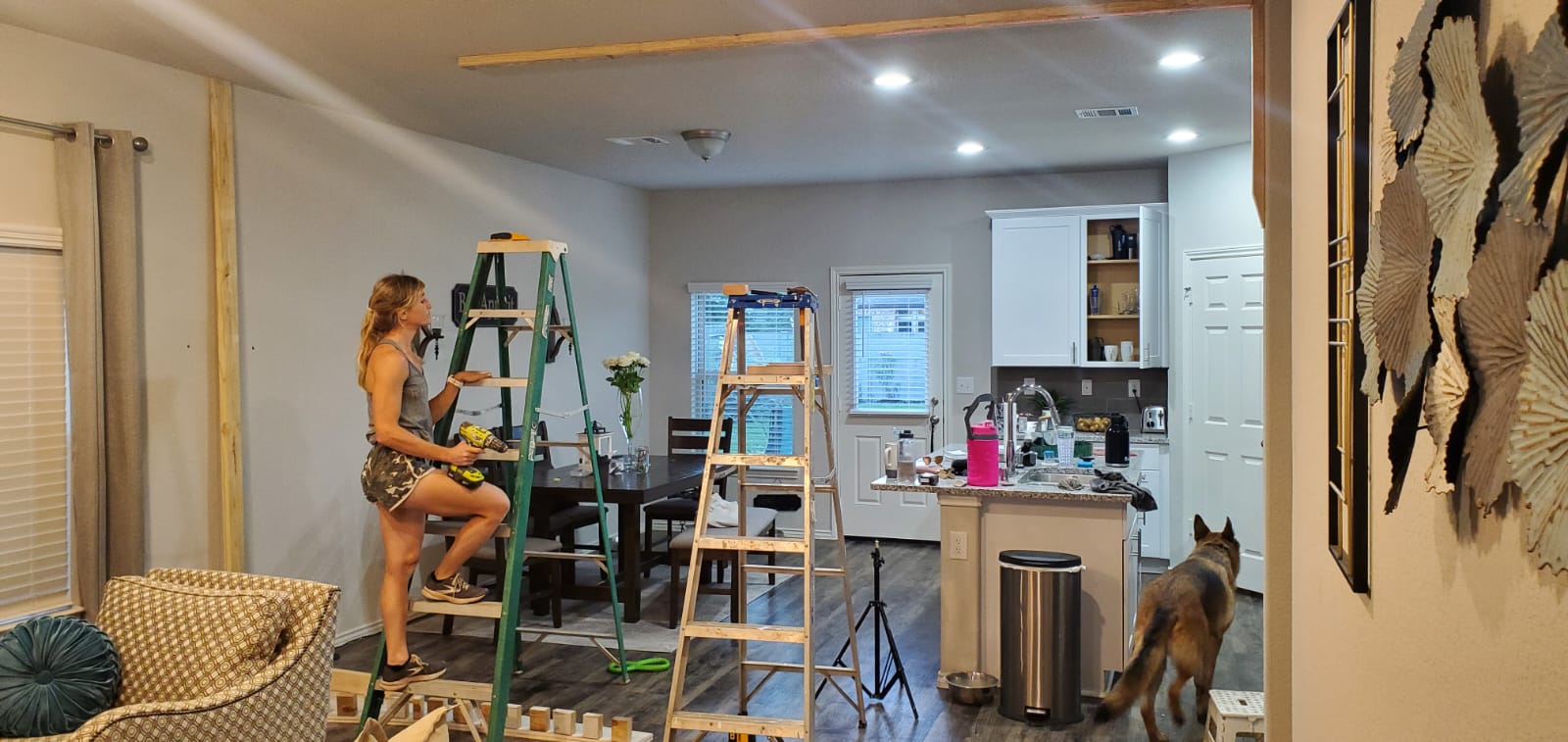 How to DIY Build an Archway as Room Divider